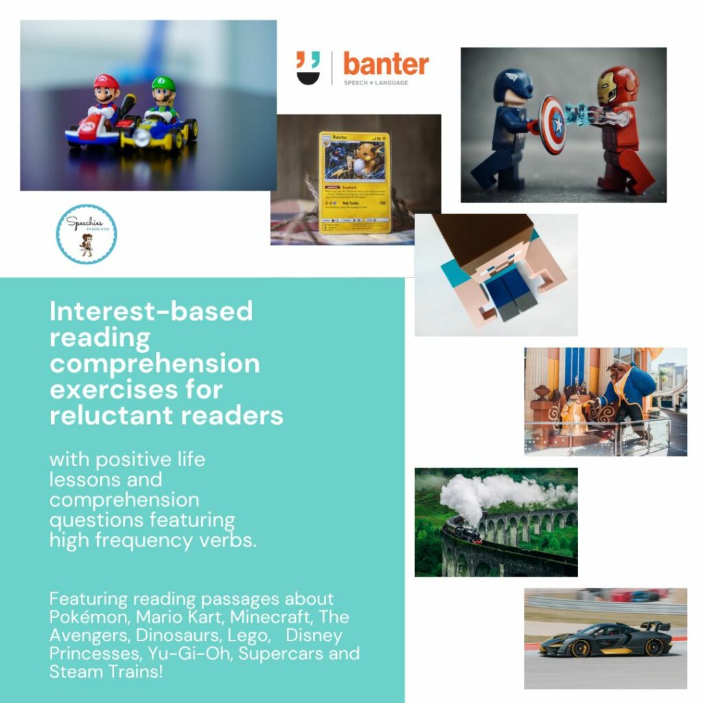 (R815) Interest-based Reading Comprehension Exercises for Reluctant ... (R815) Interest-based Reading Comprehension Exercises for Reluctant ...